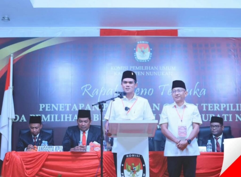 H.Irwan Sabri-Hermanus Ditetapkan KPU Sebagai Pasangan Bupati dan Wakil Bupati Nunukan - Media ...
